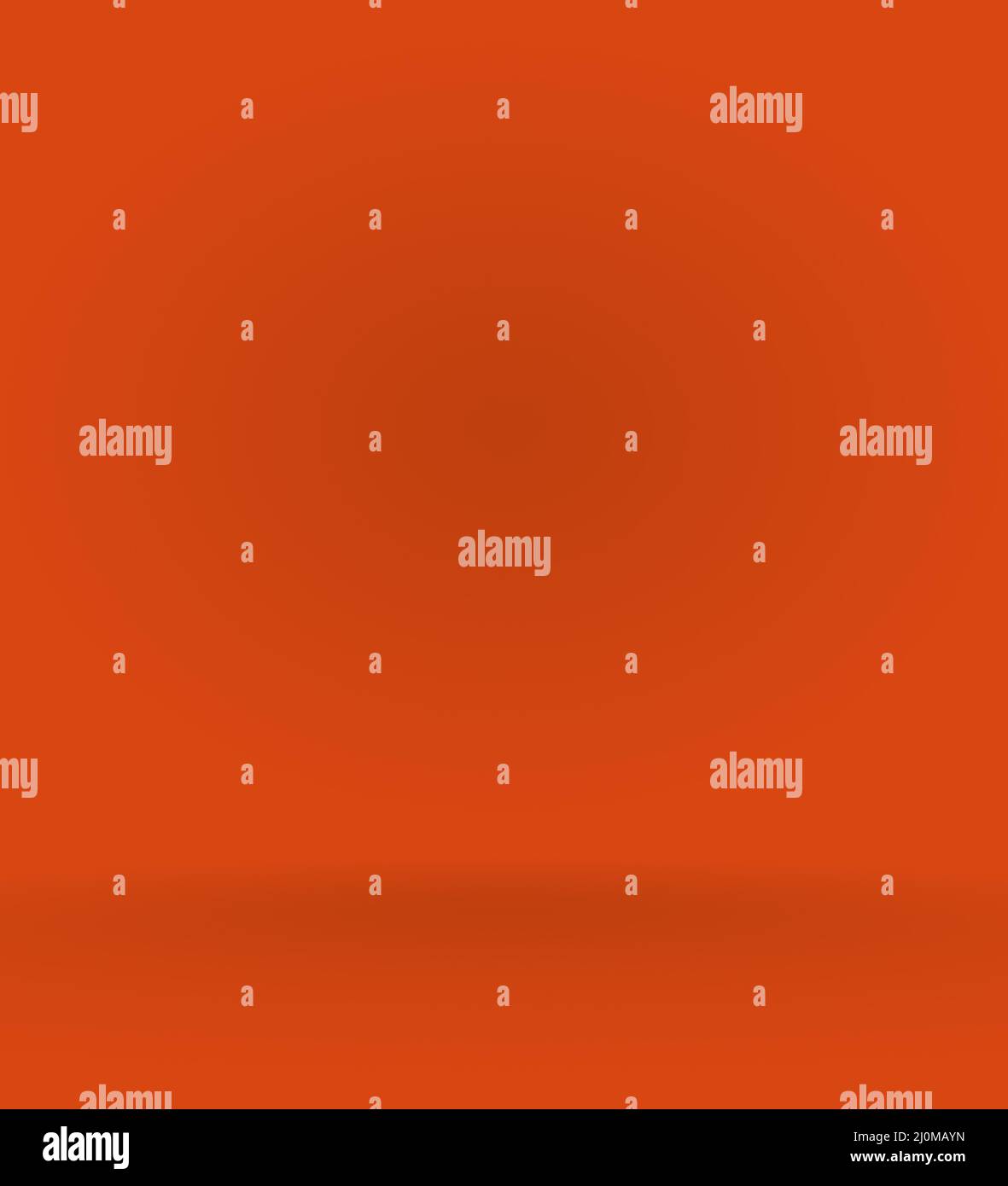 Orange photographic studio background vertical with soft vignette. Soft ...