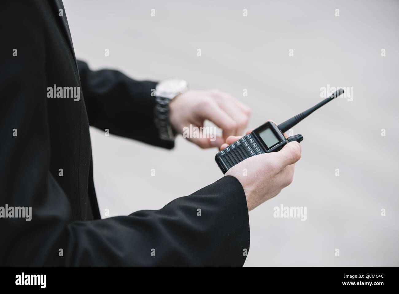 Security man hi-res stock photography and images - Alamy