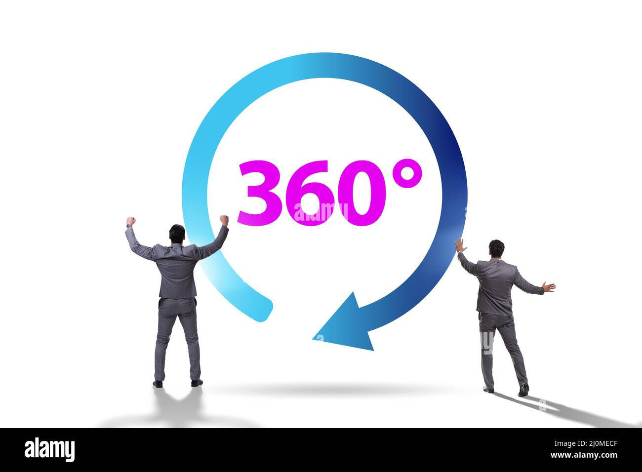 360 degree customer view for marketing purposes Stock Photo - Alamy