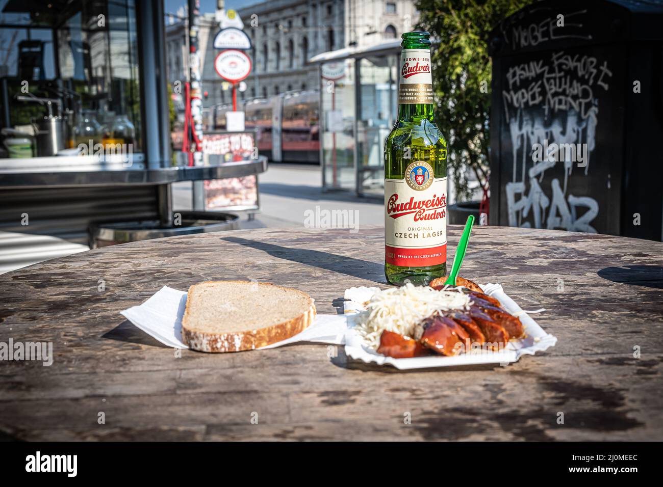 Vienna sausage stand at the Volkstheater use this page to learn the ...