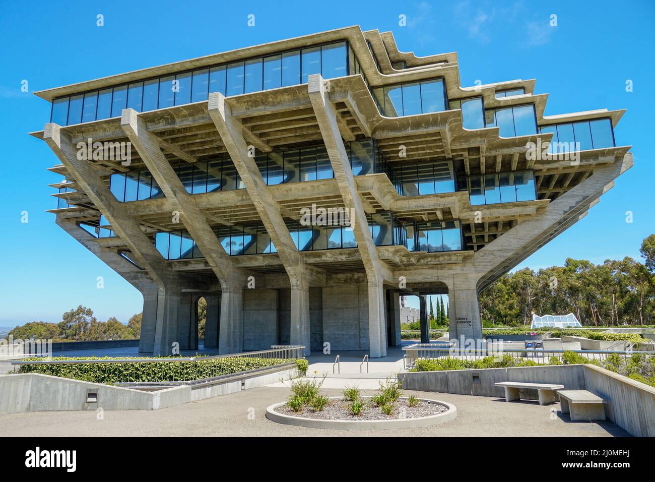 Geisel Library is the main library building of the University of ...