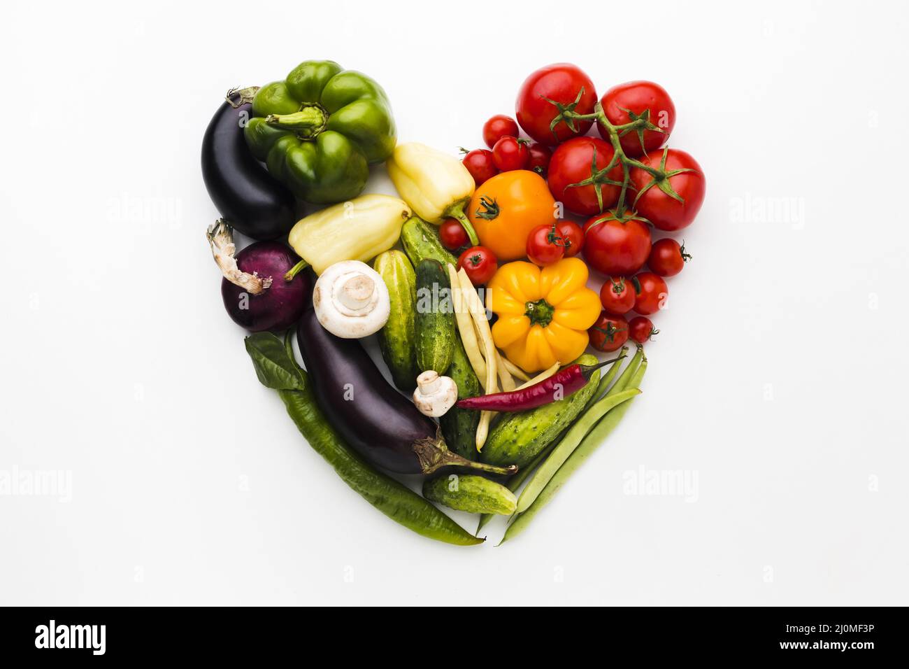 Heart shape green vegetables isolated hi-res stock photography and ...