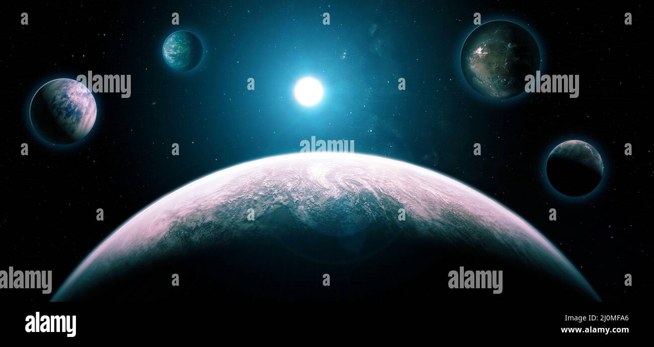 High quality space background. explosion supernova. Bright Star Nebula ...