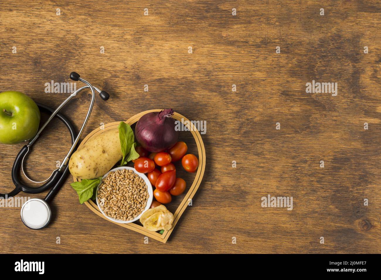 Healthy food medical equipment Stock Photo - Alamy