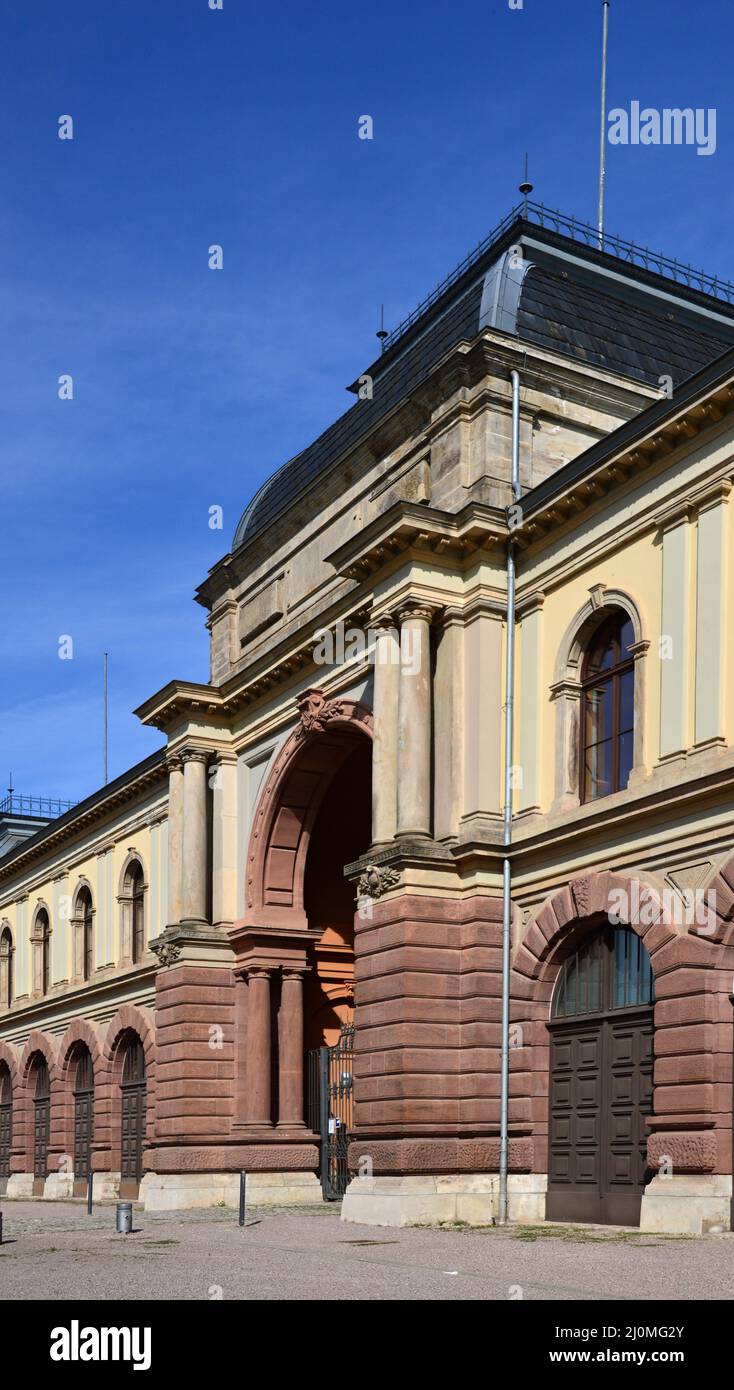 Historical Building in the Old Town of Weimar, Thuringia Stock Photo ...