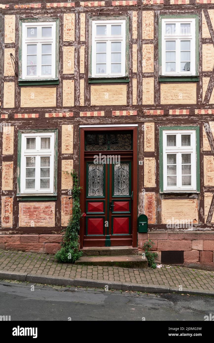 Old town of Tann in the RhÃ¶n Stock Photo - Alamy