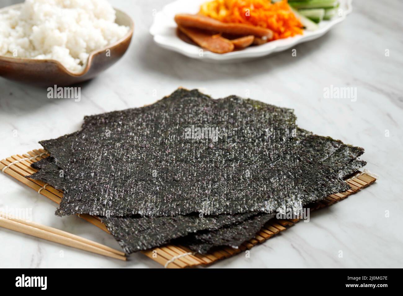 Laver seaweed hi-res stock photography and images - Alamy