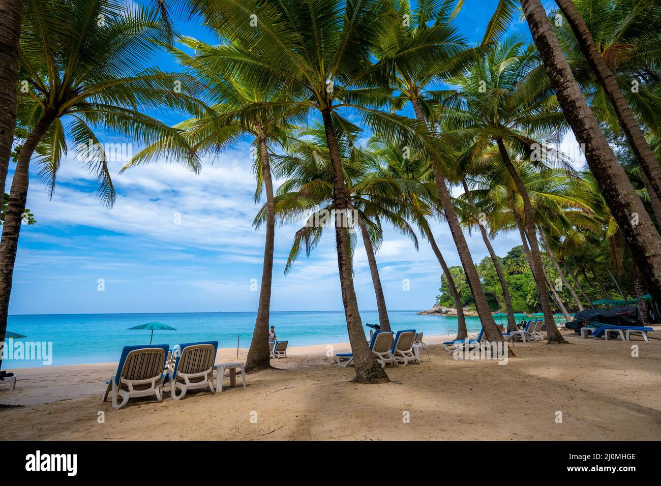 Surin beach in Phuket, southern of Thailand, Surin beach is a very ...