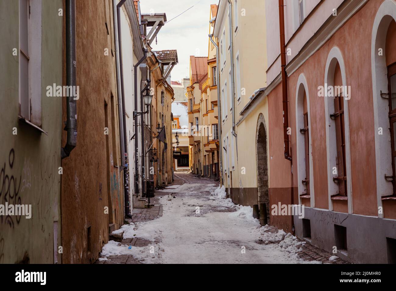 Riga Old Town. Medieval Gothic Architecture. Riga the capital of Latvia ...