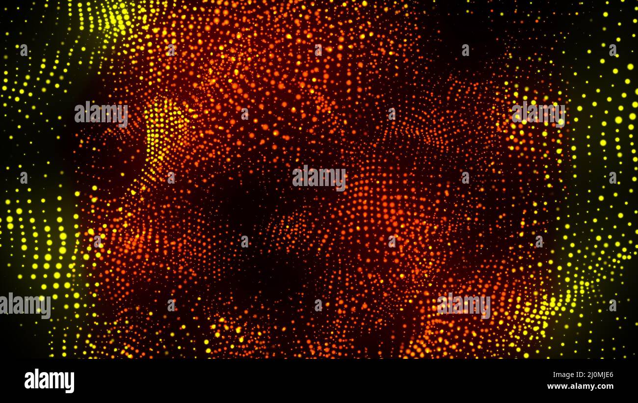 Organic shape from flow particles Stock Photo - Alamy