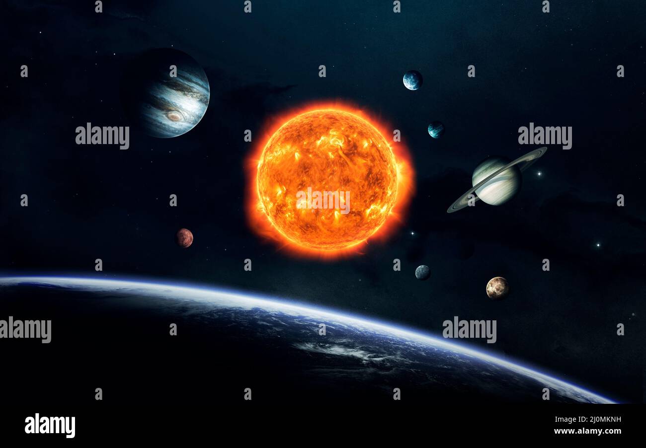 Beautiful Solar System Real