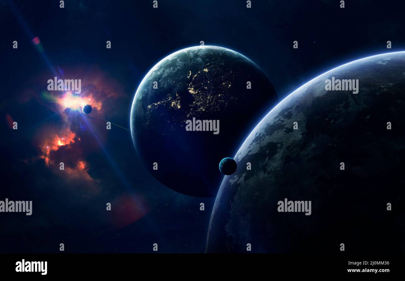 Beautiful Solar System Wallpaper