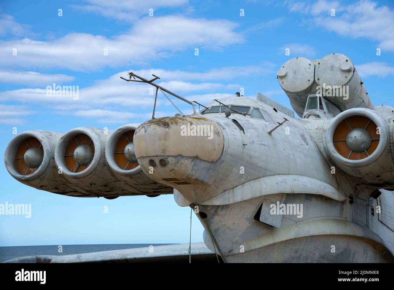 DERBENT, RUSSIA - SEPTEMBER 27, 2021: A fragment of the old abandoned ...