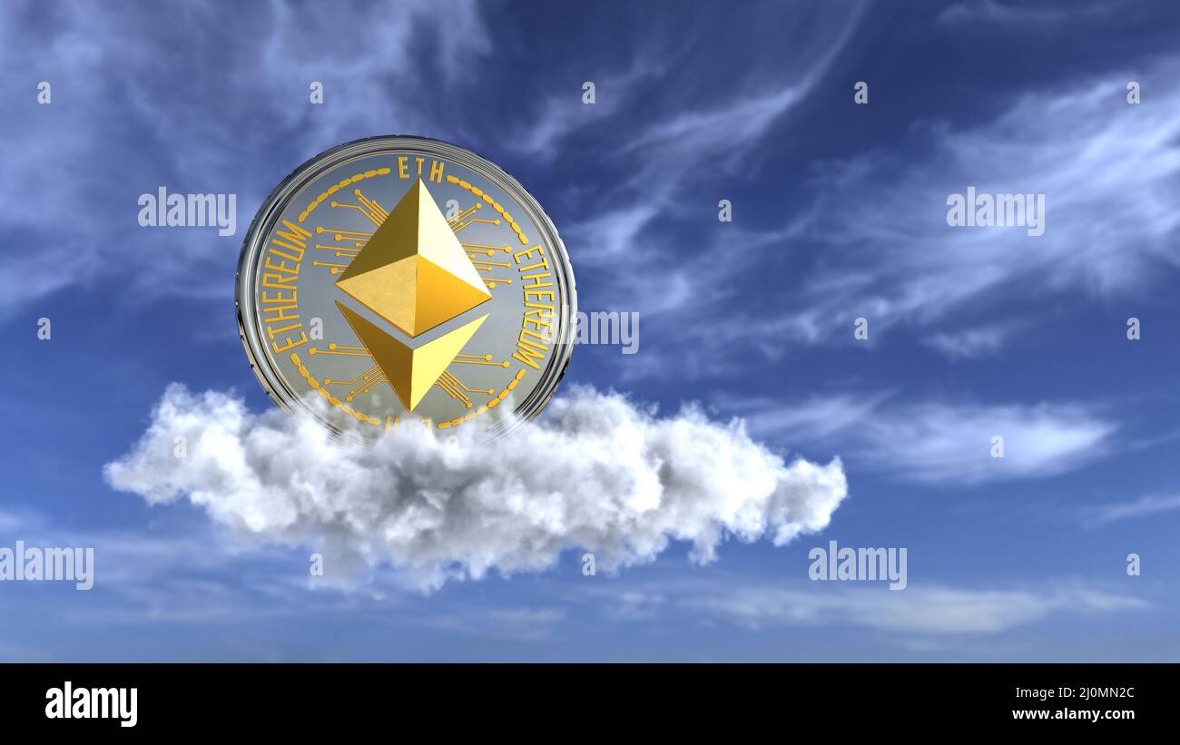 Ethereum in the sky Stock Photo - Alamy