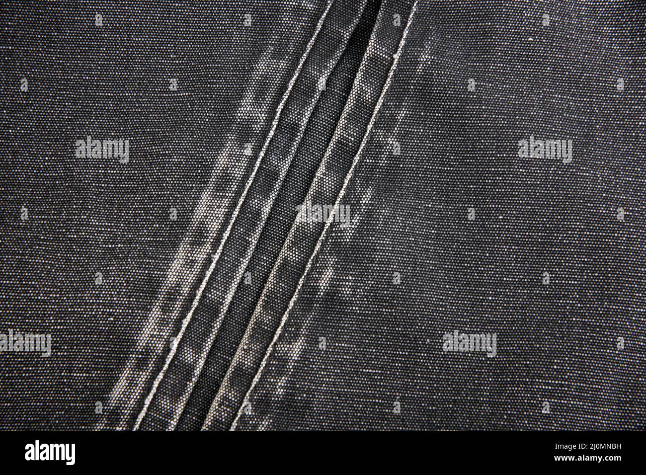 closeup of the grey fabric stitch poket texture background Stock Photo ...