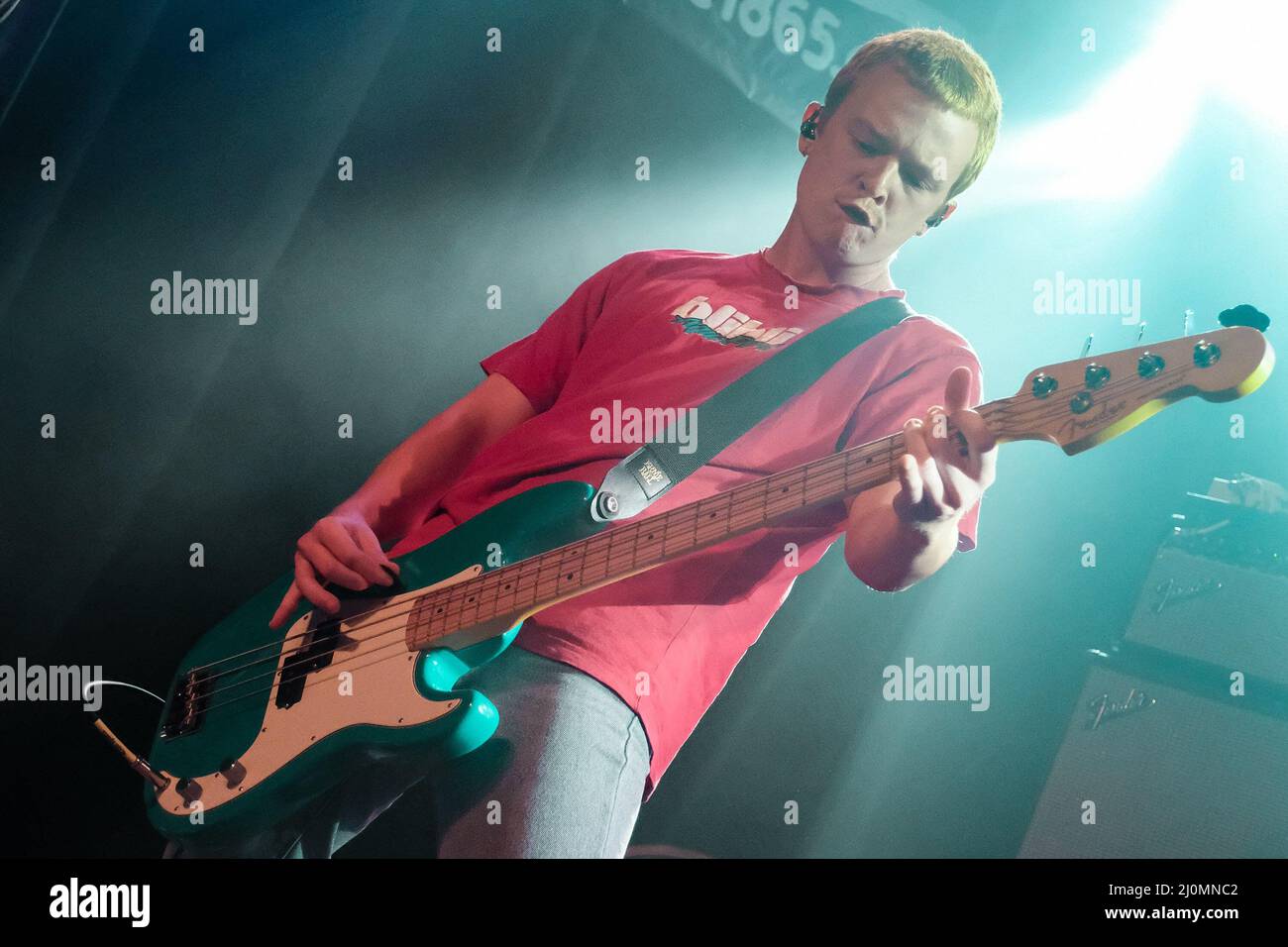 Southampton, UK. 19th Mar, 2022. Eamon Sandwith, vocalist and guitarist ...