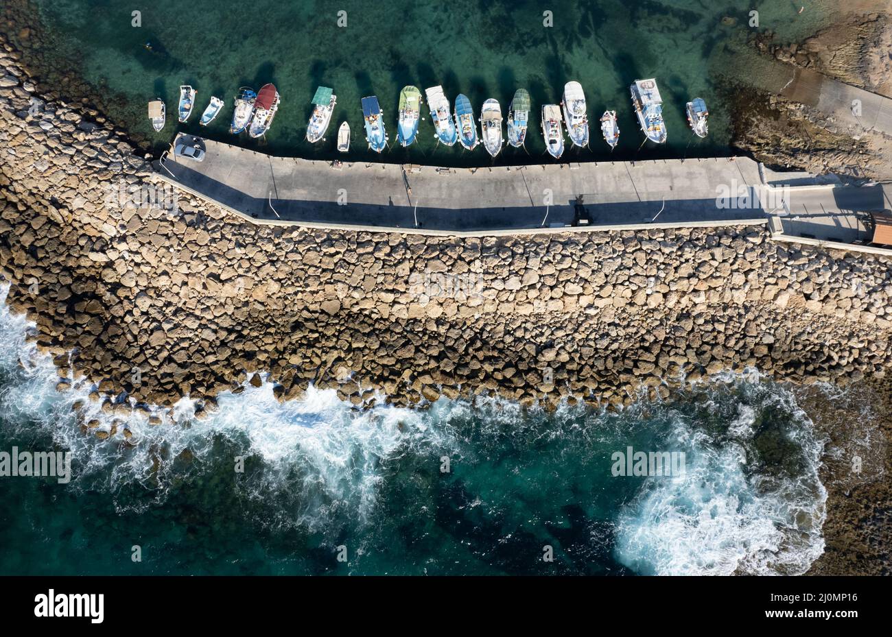 Boats drone view hi-res stock photography and images - Alamy