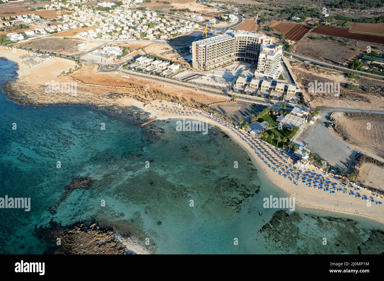 Aerial holiday resort hi-res stock photography and images - Alamy