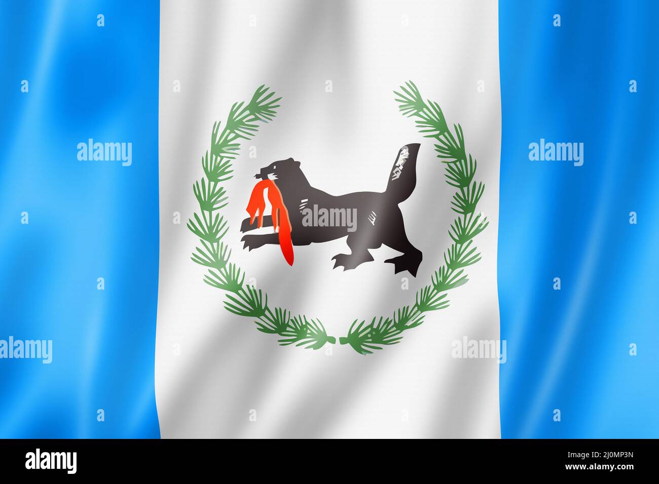 Flag of irkutsk hi-res stock photography and images - Alamy