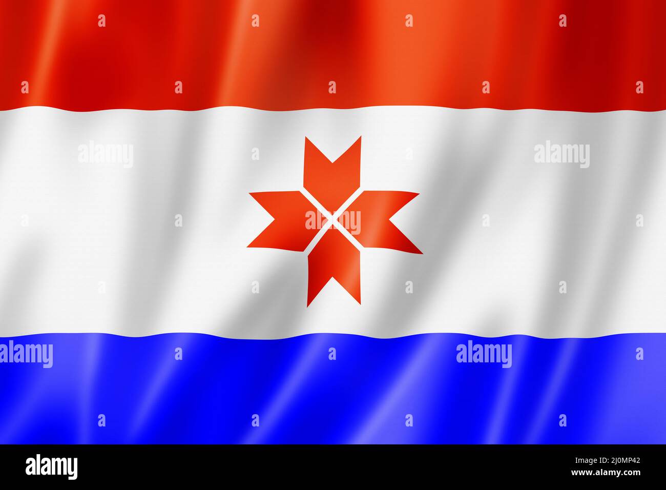 Flag of the republic of mordovia hi-res stock photography and images ...