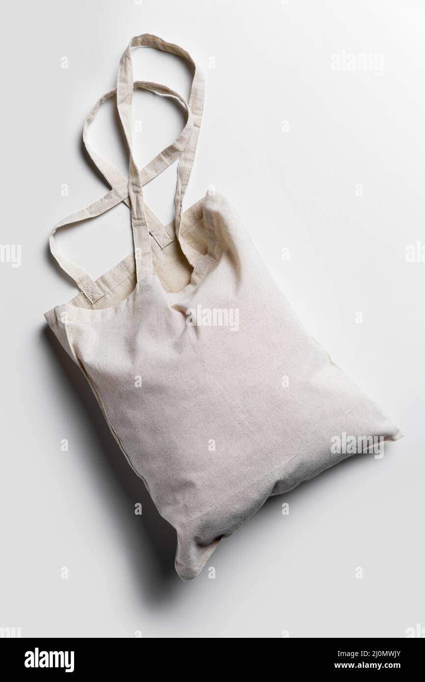 Flat lay tote bags arrangement Stock Photo - Alamy