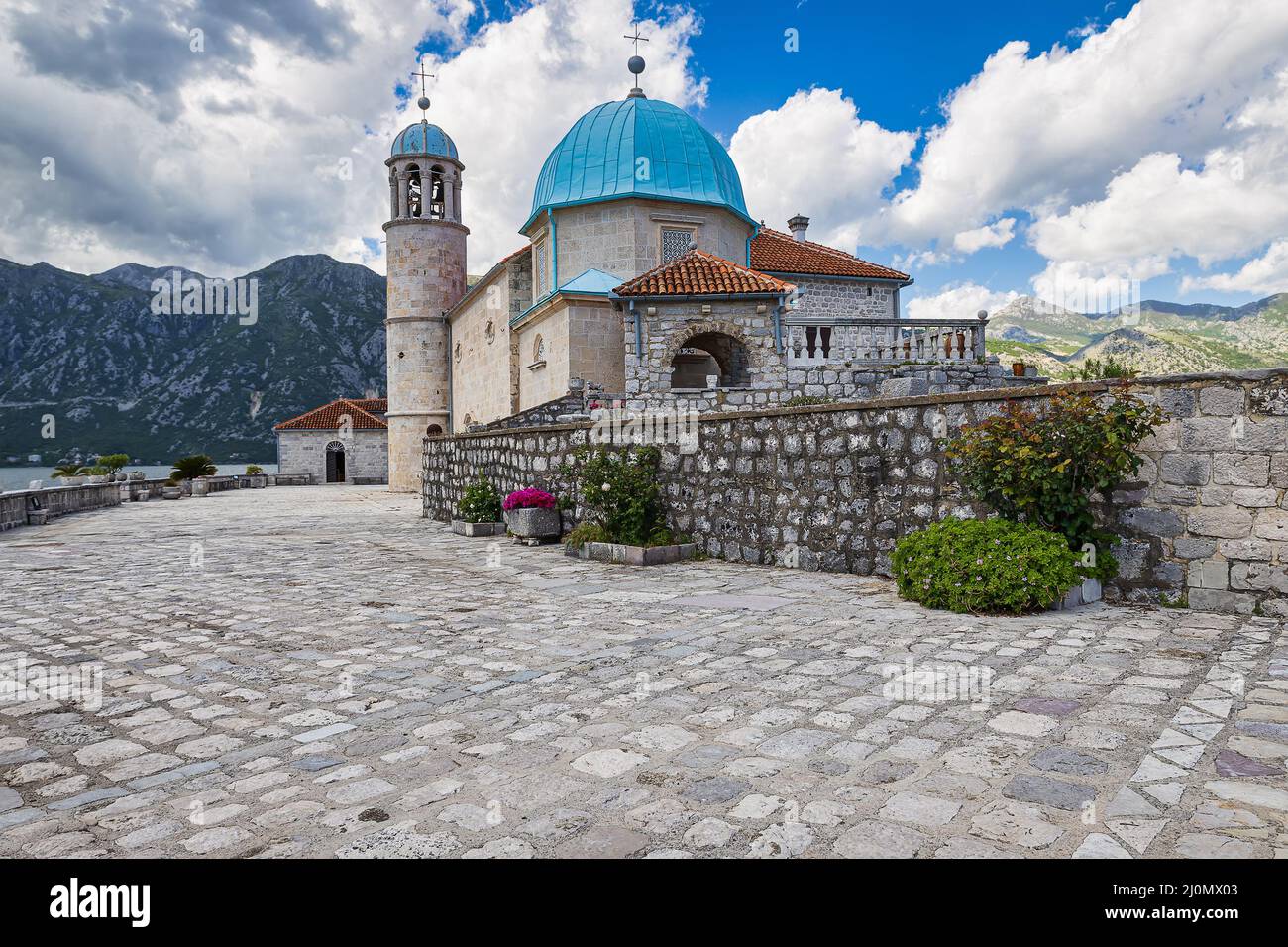 Montenegro kotor our lady of the rocks hi-res stock photography and ...