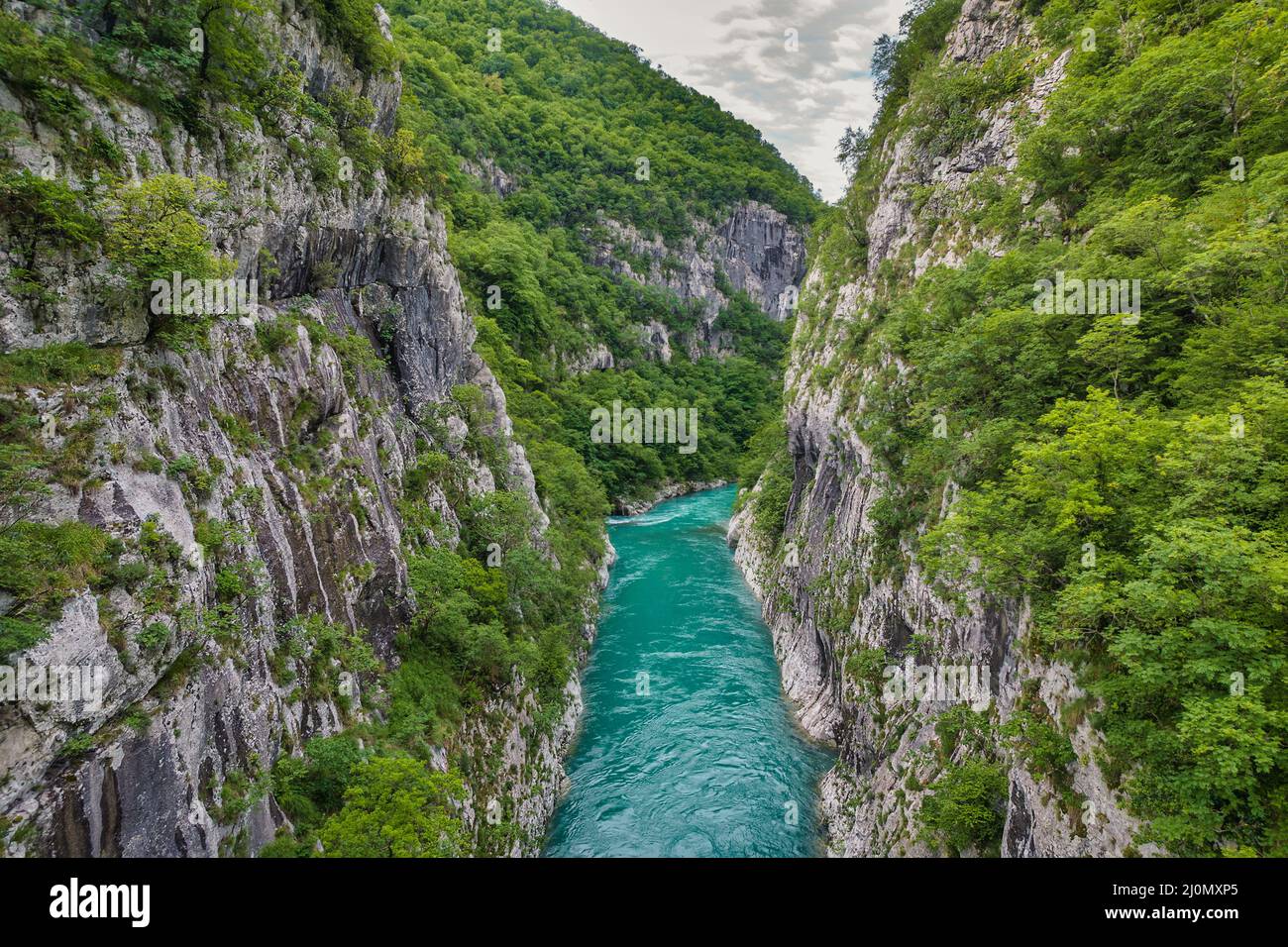 Amazing colors of Tara river canyon in Montenegro Stock Photo - Alamy