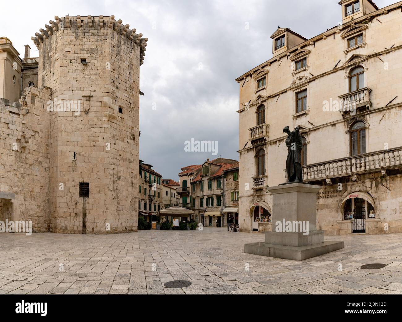 Trg radic brace split croatia hi-res stock photography and images - Alamy