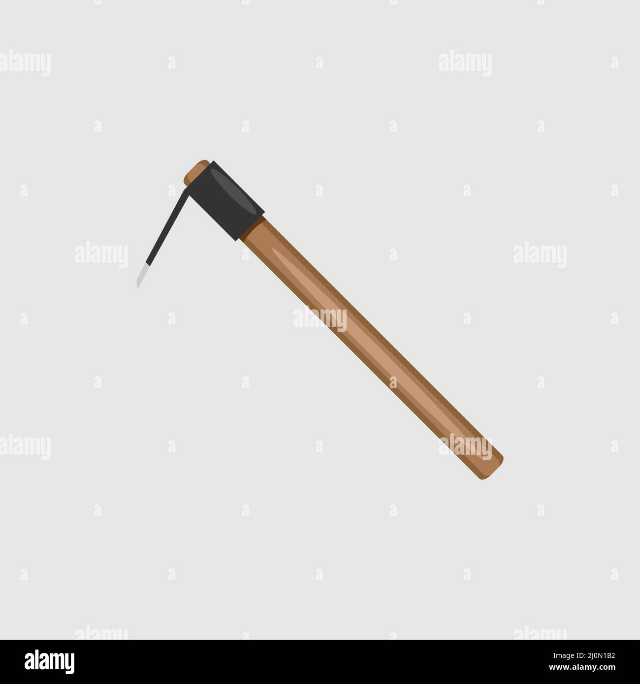 Hoe vector hi-res stock photography and images - Alamy