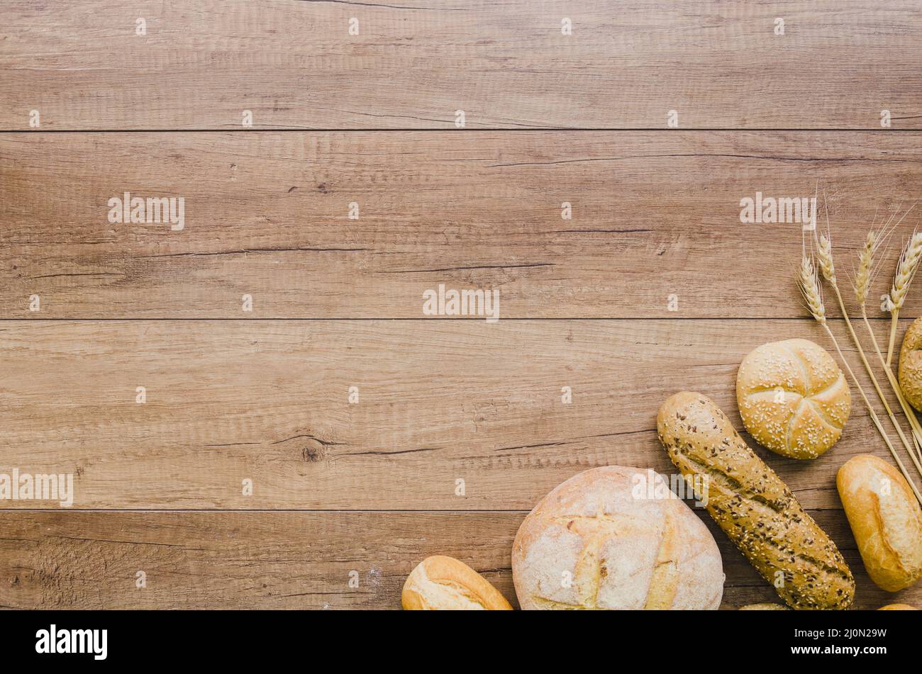 Bakery still life with handmade bread Stock Photo - Alamy