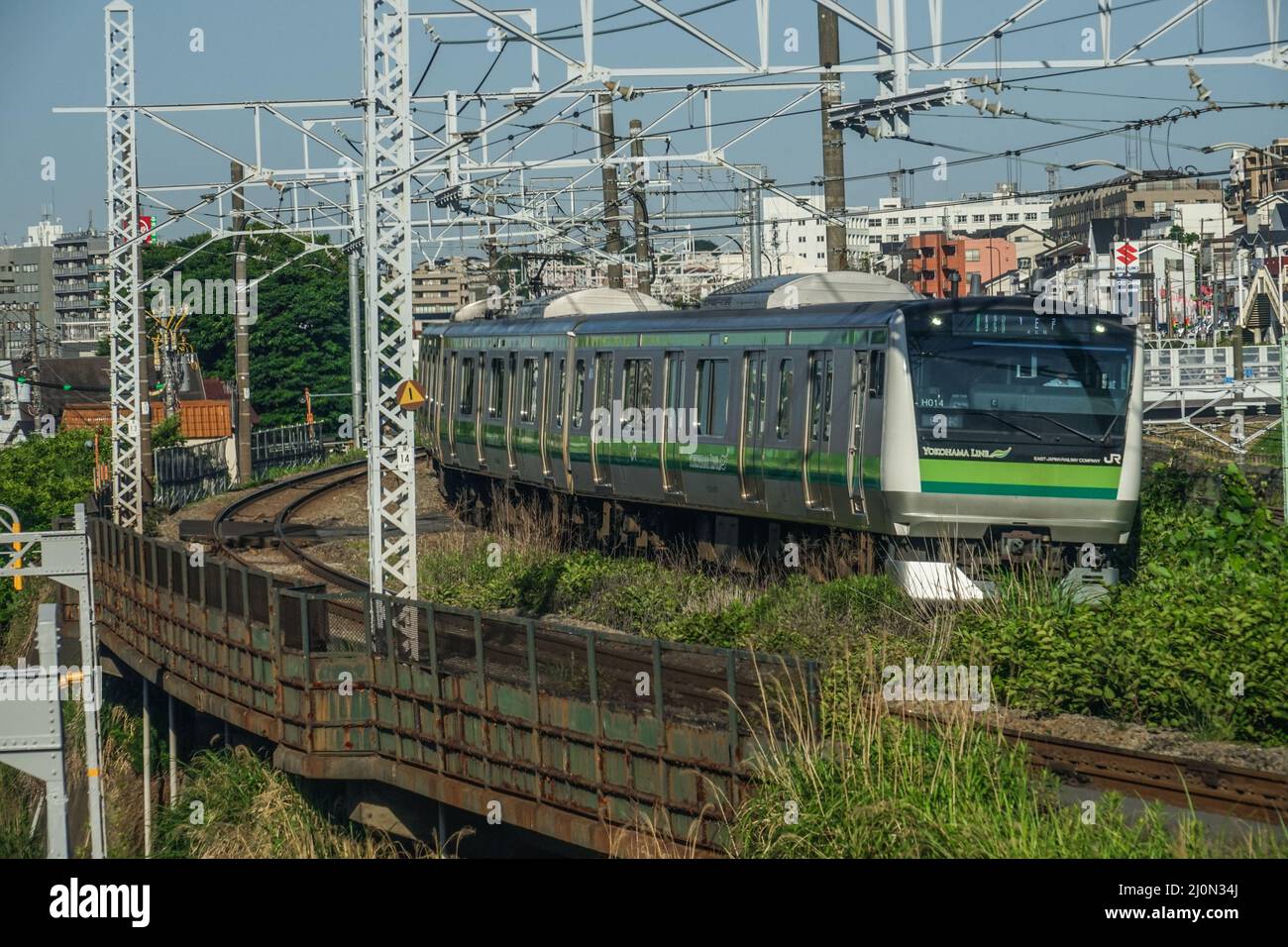 Image of Yokohama line Stock Photo - Alamy