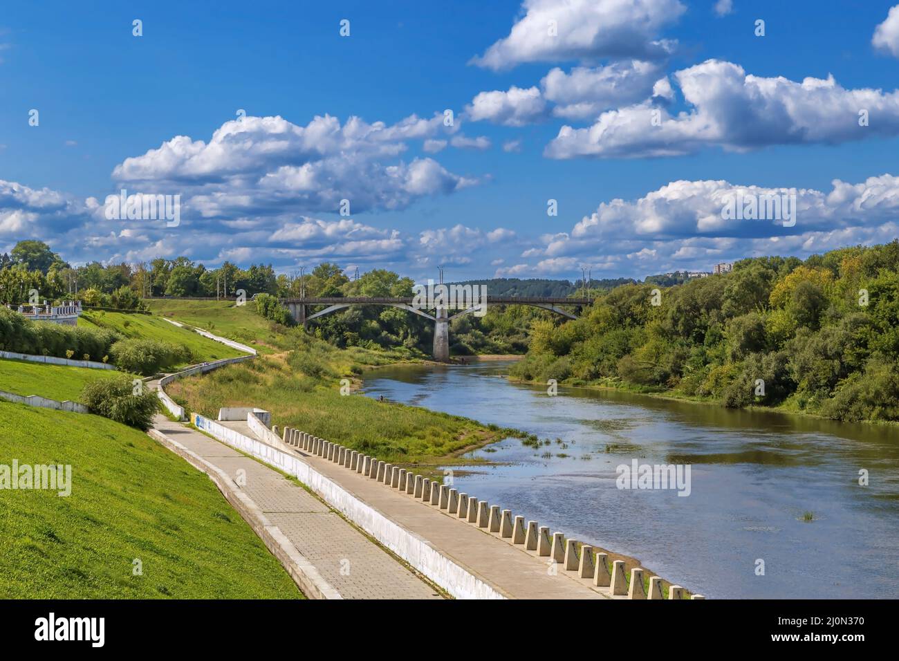 Dnieper river summer landscape hi-res stock photography and images - Alamy