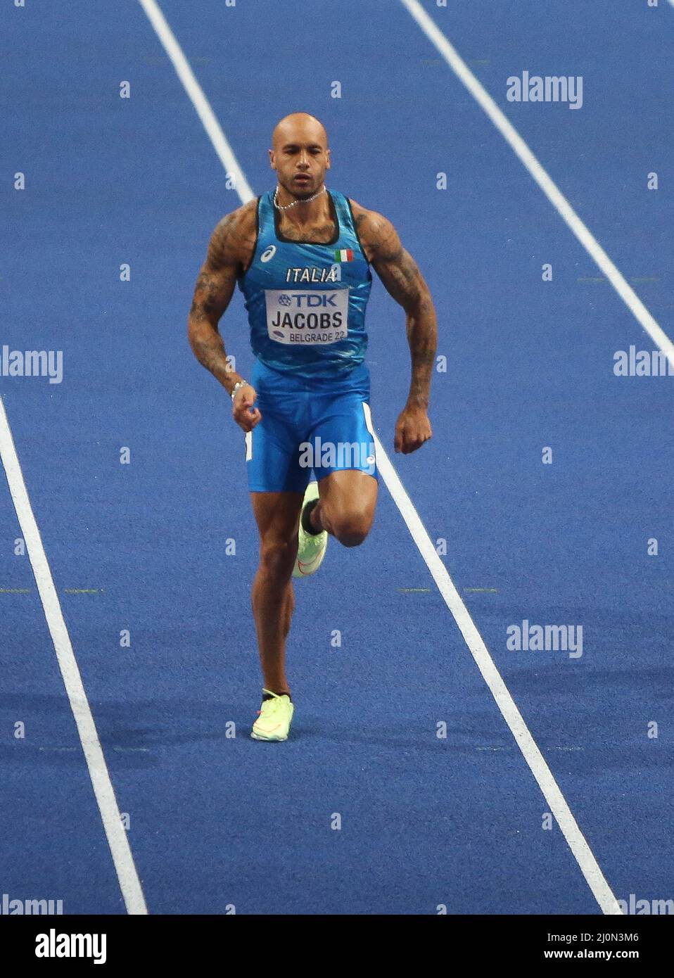 Lamont Marcell JACOBS of Italy Heats 60 M Men during the World ...