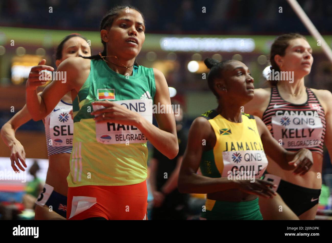 Freweyni HAILU of Ethiopie , Natoya GOULE of Jamaique and Madeleine ...