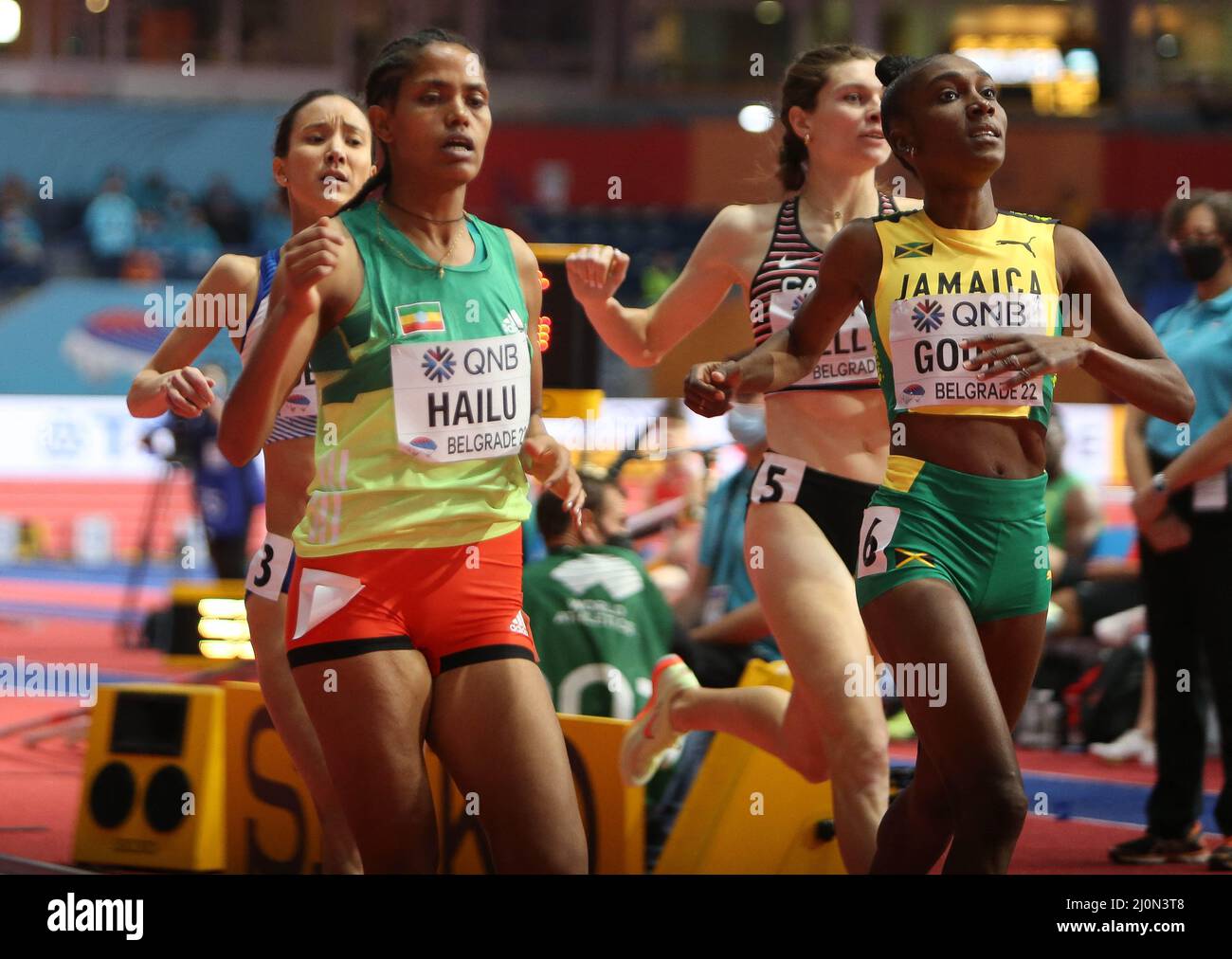 Freweyni HAILU of Ethiopie , Natoya GOULE of Jamaique and Madeleine ...