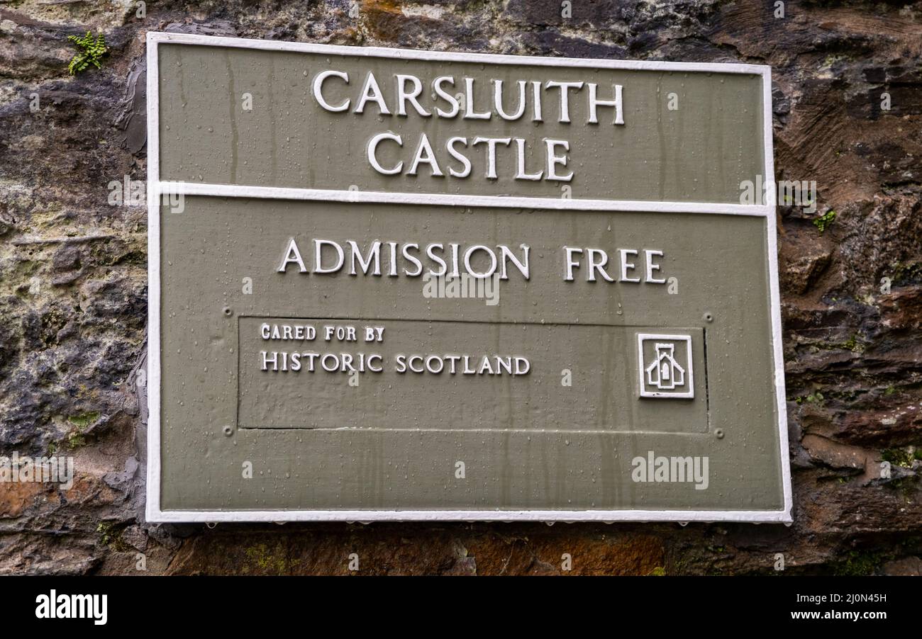 Carsluith Castle, Scotland - December 30th 2021: Carsluith Castle ...