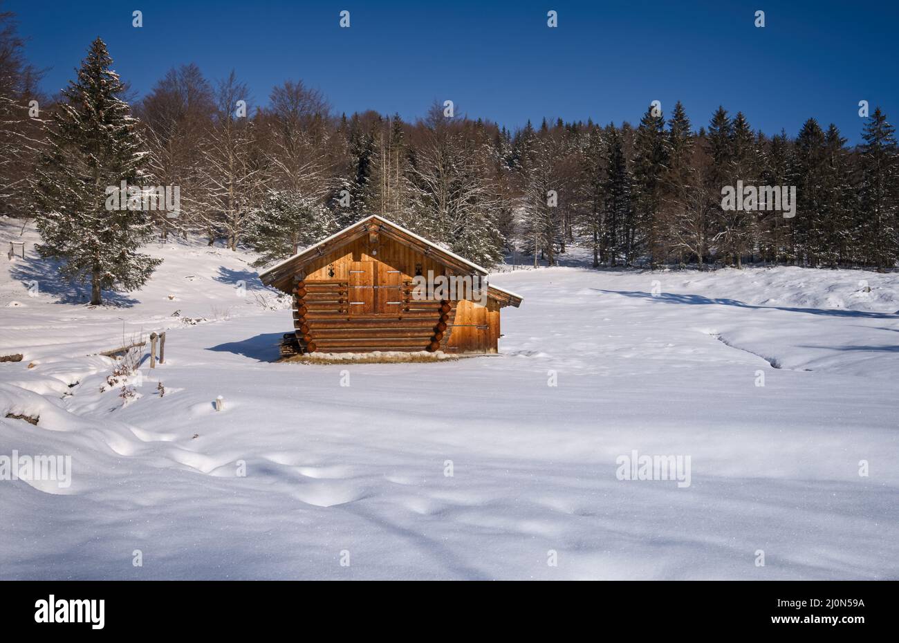 Bavarian log cabin hi-res stock photography and images - Alamy