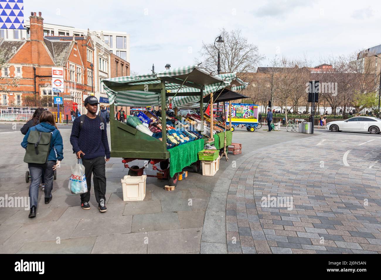 Lower Marsh Market stalls in London,England,UK Stock Photo - Alamy