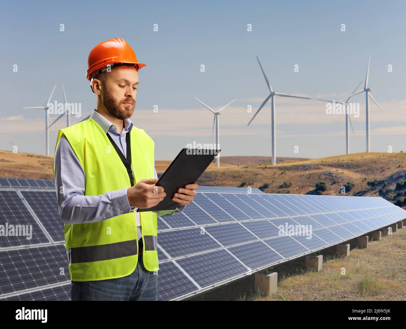 Turbine technician power plant hi-res stock photography and images - Alamy