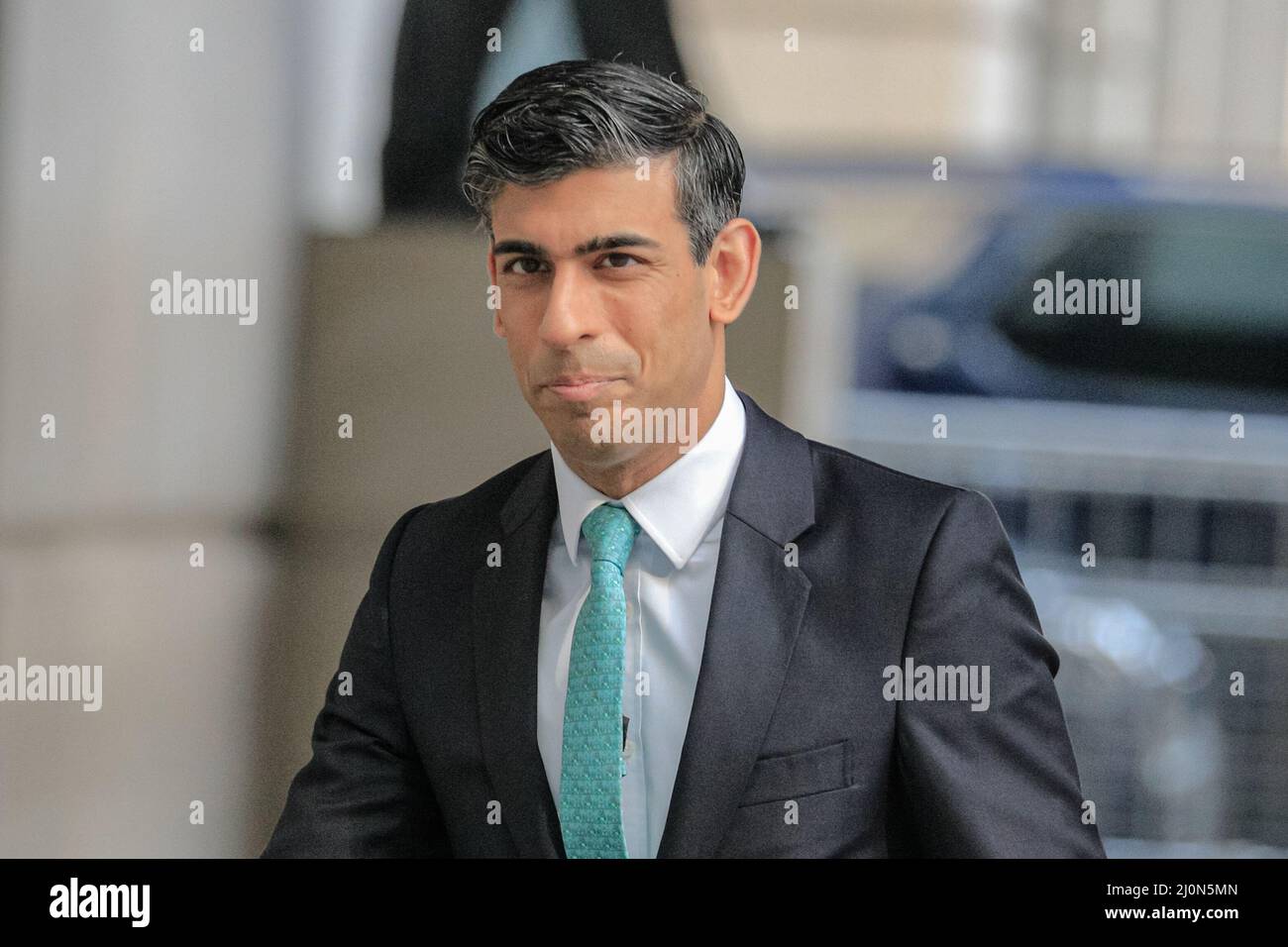 London, UK. 20th Mar, 2022. Rishi Sunak MP, Chancellor of the Exchequer ...