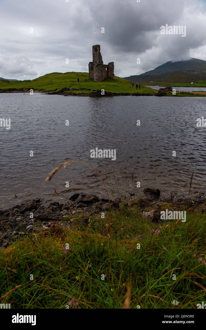 Vertical landscape shot from Scotland Stock Photo - Alamy