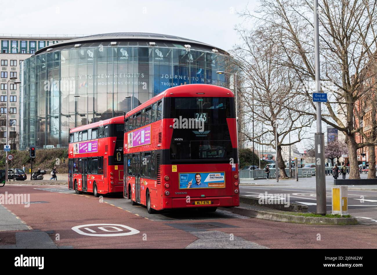 The Odeon BFI Imax Cinema in Waterloo area of London,England,UK Stock ...