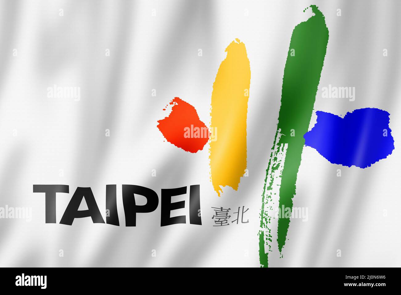 Tapei flag hi-res stock photography and images - Alamy