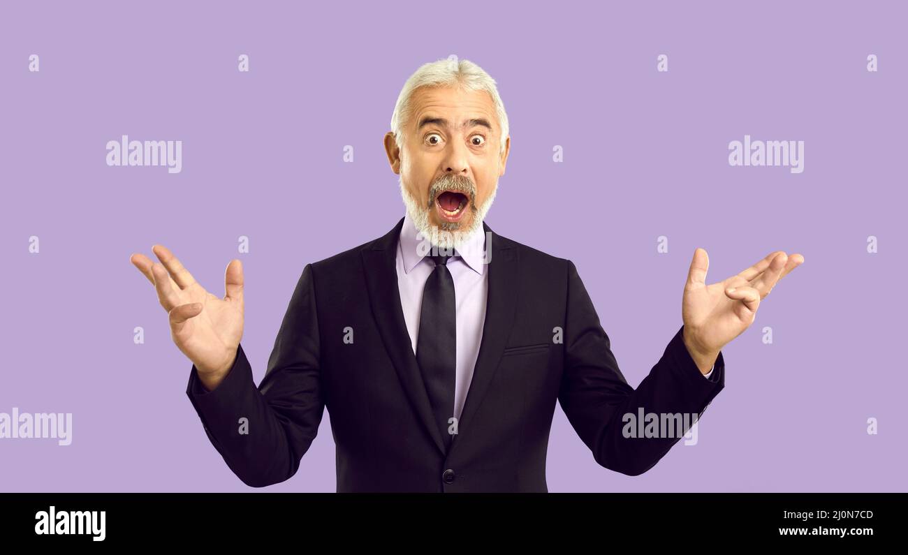 Funny face shock surprised hi-res stock photography and images - Alamy