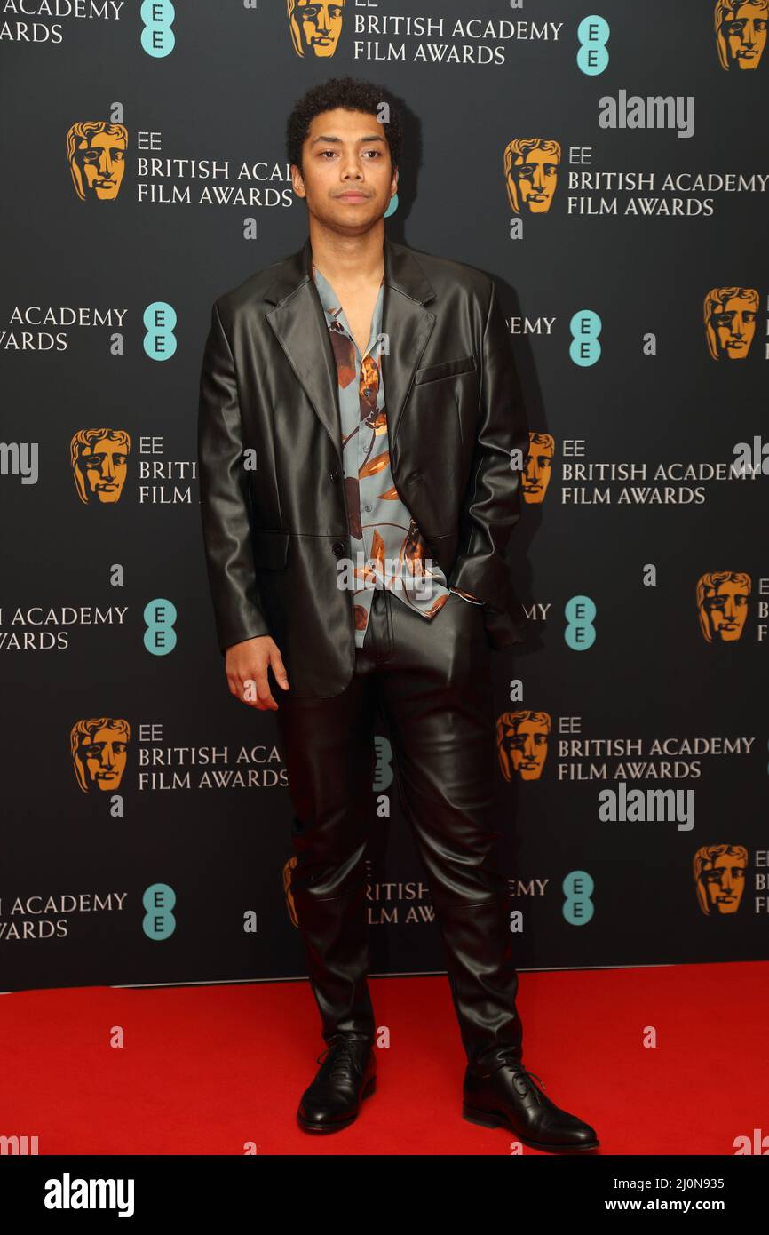 London, UK, 12th Mar 2022, American actor Chnace Perdomo attends the ...