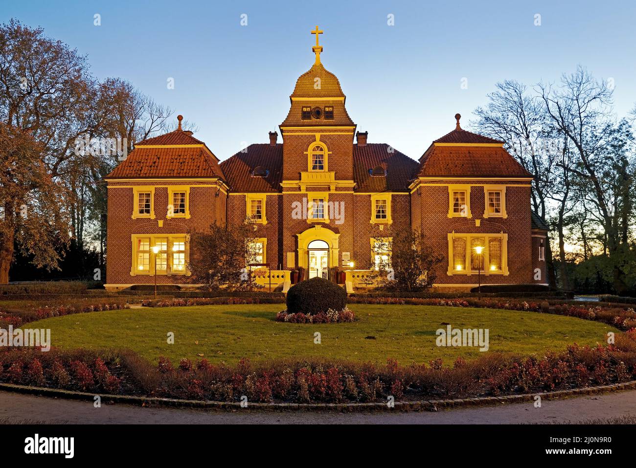 Sielhof, former manor house, Neuharlingersiel, East Frisia, Lower ...