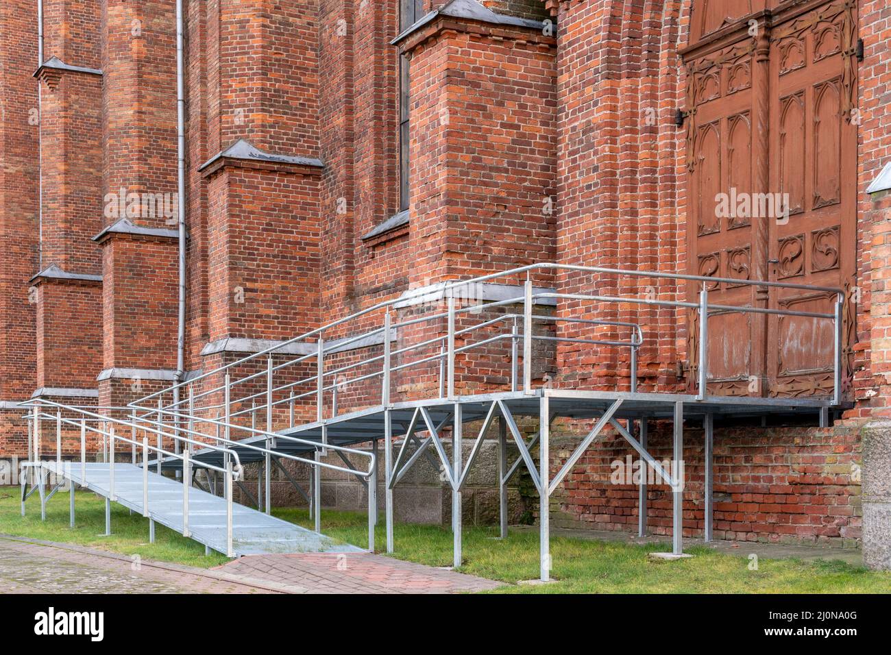 Wheelchair ramp house hi-res stock photography and images - Alamy