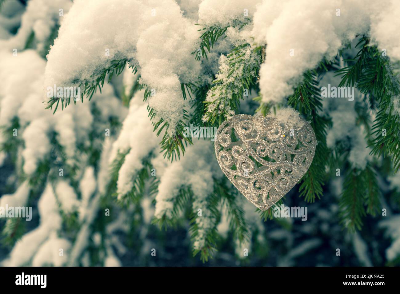 Hanging heart tree decoration hi-res stock photography and images - Alamy
