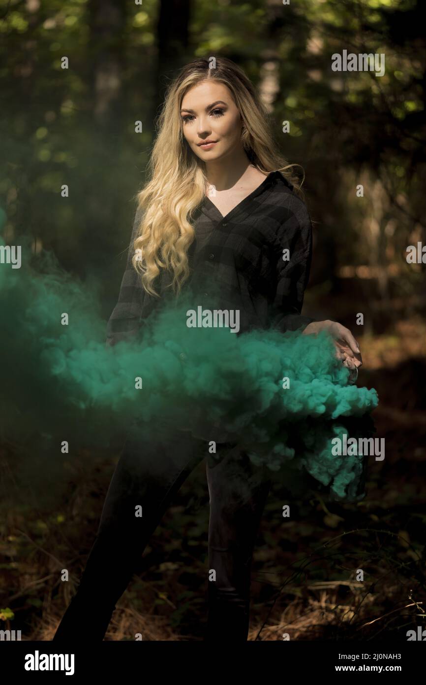 Moody model hi-res stock photography and images - Alamy