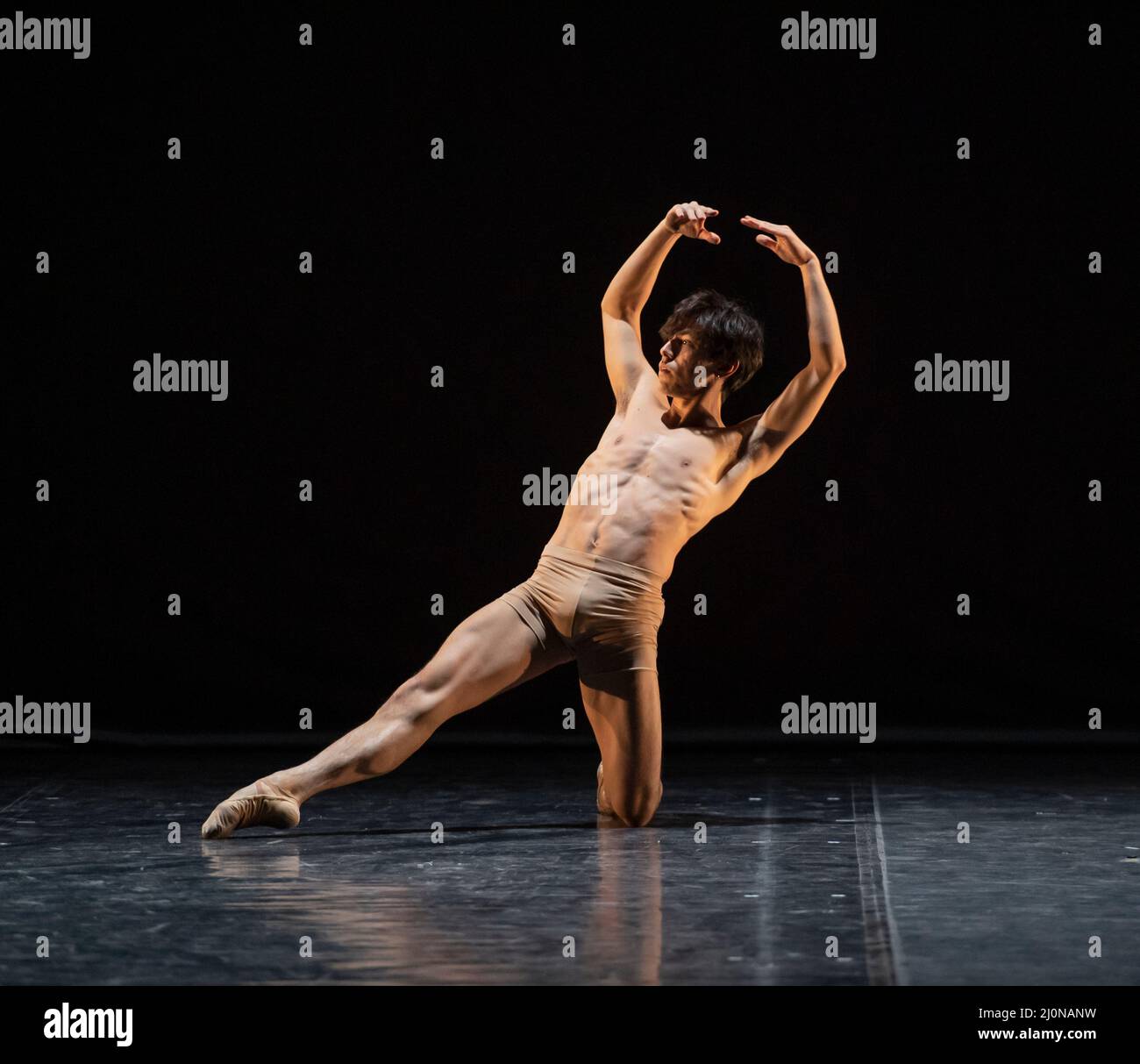 The London Coliseum, UK. 19 March 2022. Rehearsal for ‘Dance For ...
